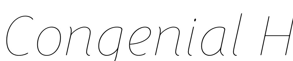 Congenial font Full Family Free [Download Now]