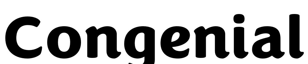 Congenial font Full Family Free [Download Now]