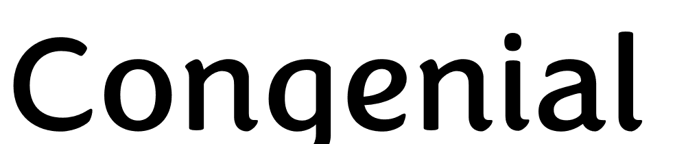 Congenial font Full Family Free [Download Now]