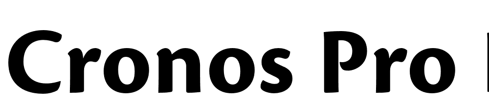 Cronos Pro font Full Family Free [Download Now]