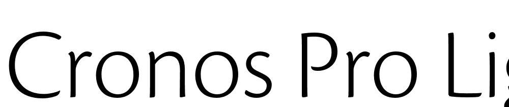 Cronos Pro font Full Family Free [Download Now]
