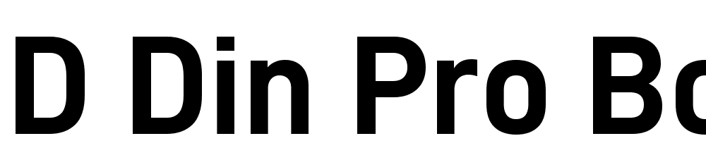 D-DIN-Condensed-Bold font Full Family Free [Download Now]