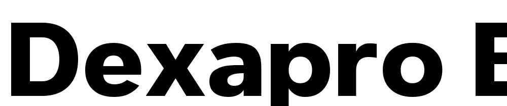 DexaPro-Regular font Full Family Free [Download Now]