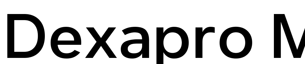 DexaPro-Regular font Full Family Free [Download Now]