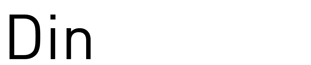 DIN-Medium font Full Family Free [Download Now]