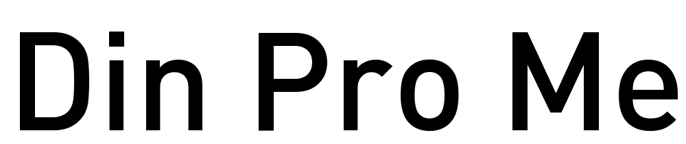 DIN-Medium font Full Family Free [Download Now]