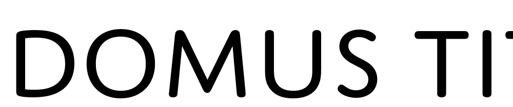 Domus font Full Family Free [Download Now]