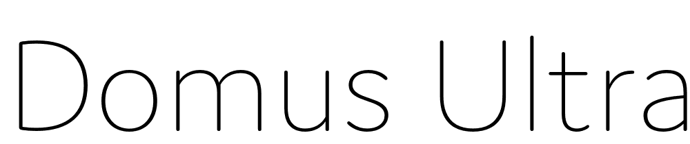 Domus font Full Family Free [Download Now]