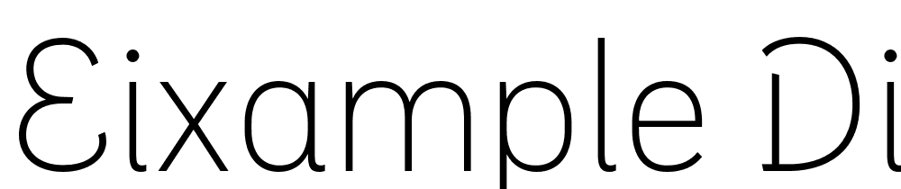 Eixample Dip font Full Family Free [Download Now]