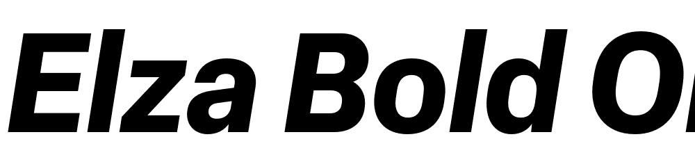 Elza font Full Family Free [Download Now]