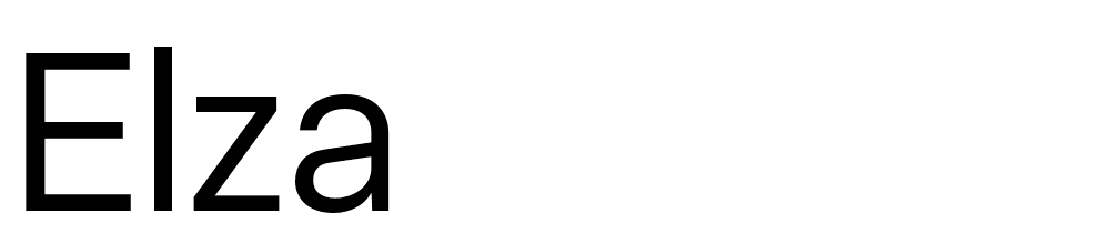 Elza font Full Family Free [Download Now]