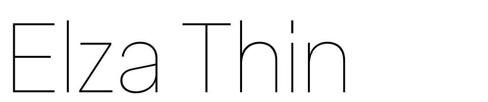 Elza font Full Family Free [Download Now]