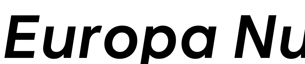Europa-Bold font Full Family Free [Download Now]