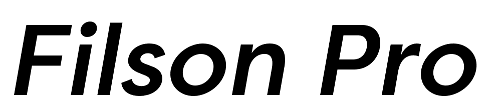 Filson Pro font Full Family Free [Download Now]