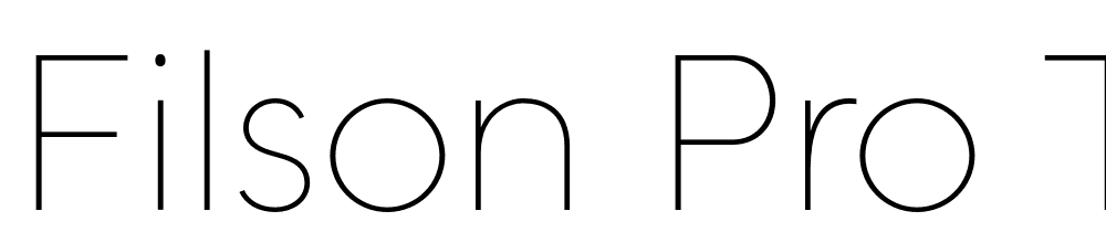 Filson Pro font Full Family Free [Download Now]