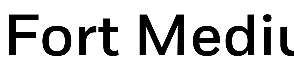 Fort font Full Family Free [Download Now]