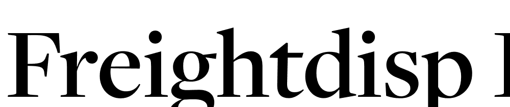 Freight font Full Family Free [Download Now]