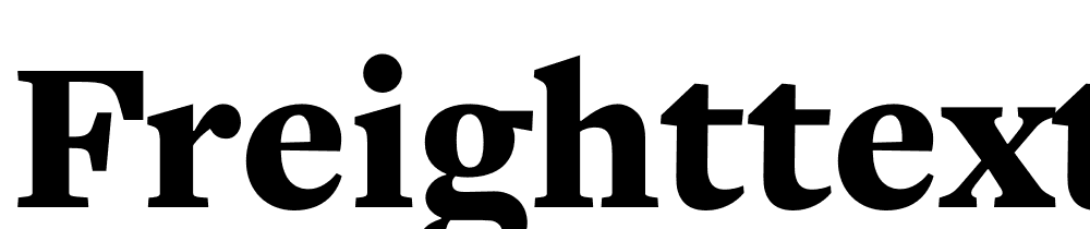 Freight font Full Family Free [Download Now]