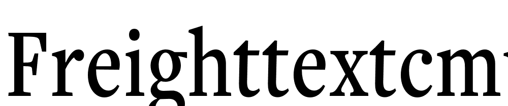 Freight font Full Family Free [Download Now]