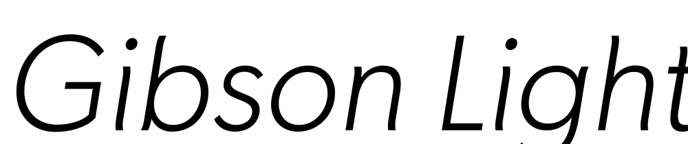 Gibson font Full Family Free [Download Now]
