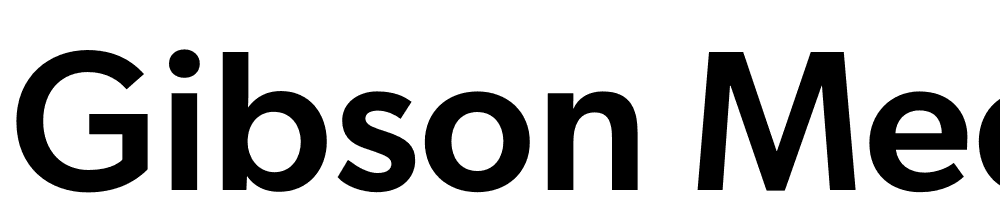 Gibson font Full Family Free [Download Now]