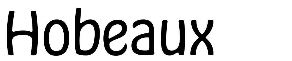 Hobeaux font Full Family Free [Download Now]