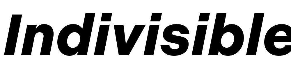 Indivisible font Full Family Free [Download Now]