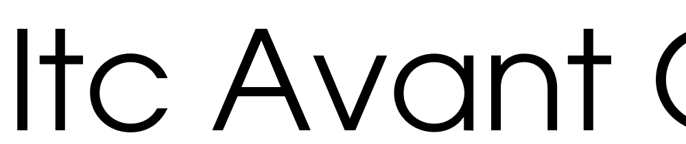 ITC Avant Garde Pro Bk font Full Family Free [Download Now]