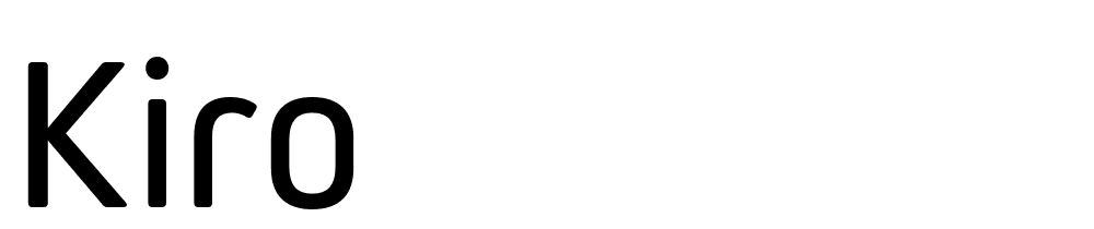 Kiro font Full Family Free [Download Now]