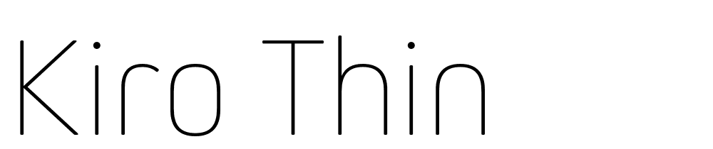 Kiro font Full Family Free [Download Now]