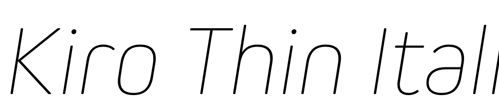 Kiro font Full Family Free [Download Now]