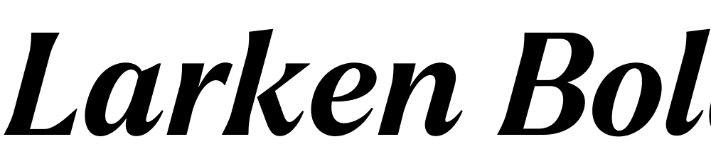 Larken font Full Family Free [Download Now]