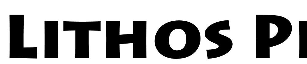 Lithos Pro font Full Family Free [Download Now]