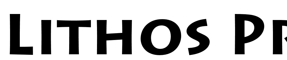 Lithos Pro font Full Family Free [Download Now]