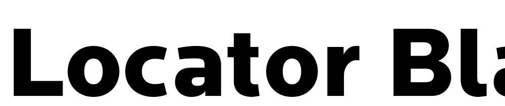 Locator font Full Family Free [Download Now]