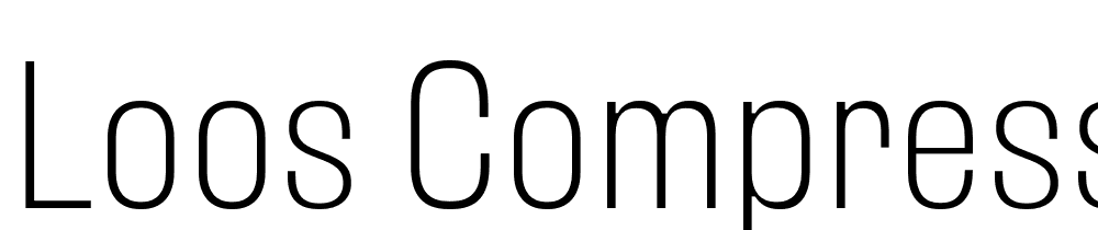 Loos font Full Family Free [Download Now]