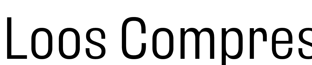 Loos font Full Family Free [Download Now]
