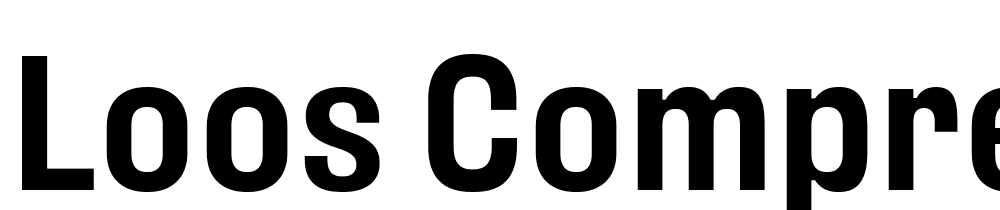 Loos font Full Family Free [Download Now]