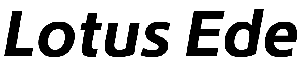 Lotus Eden font Full Family Free [Download Now]