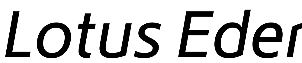 Lotus Eden font Full Family Free [Download Now]