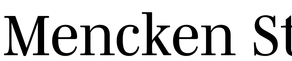 Mencken font Full Family Free [Download Now]