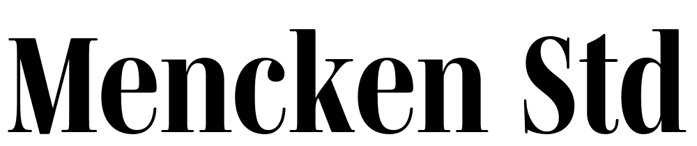 Mencken font Full Family Free [Download Now]