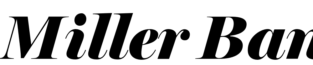 Miller Banner font Full Family Free [Download Now]