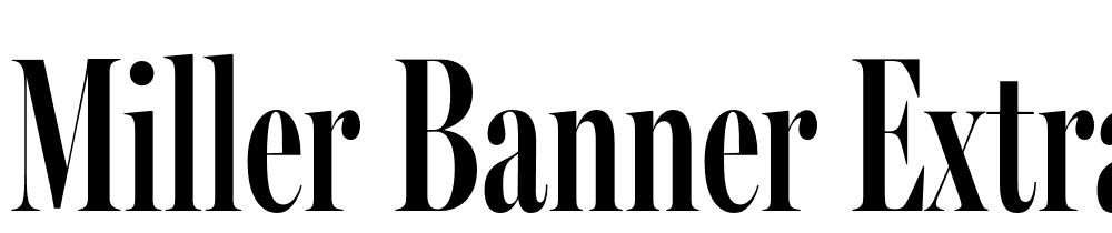 Miller Banner font Full Family Free [Download Now]