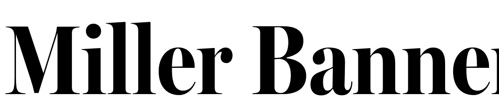 Miller Banner font Full Family Free [Download Now]