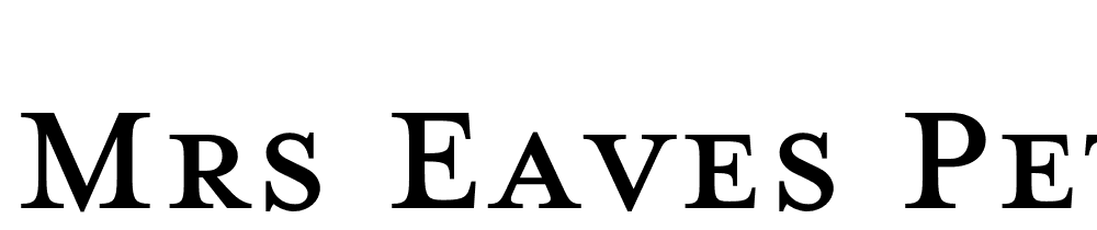 Mrs Eaves font Full Family Free [Download Now]