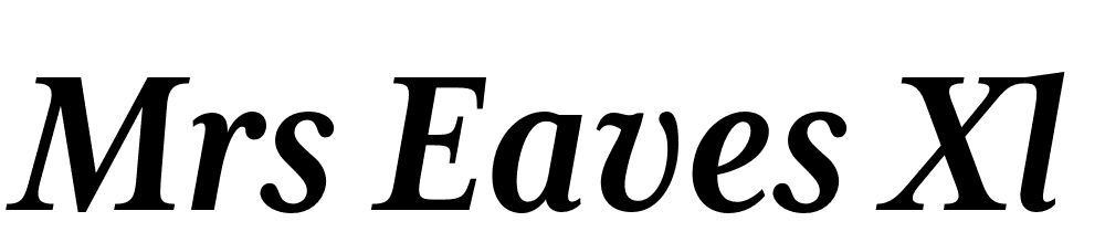 Mrs Eaves font Full Family Free [Download Now]