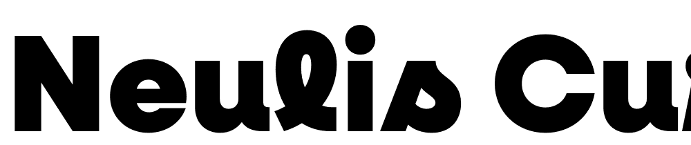 Neulis Cursive font Full Family Free [Download Now]