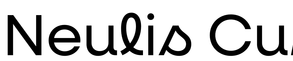 Neulis Cursive font Full Family Free [Download Now]
