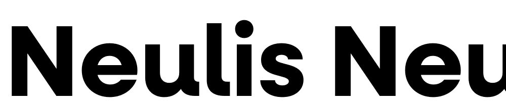 Neulis Sans font Full Family Free [Download Now]